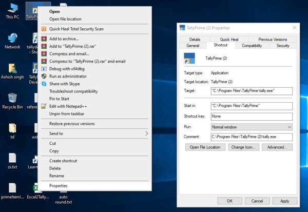 4. How to Start Tally Prime in Developer Mode | Tally TDL Tutorial - e2t